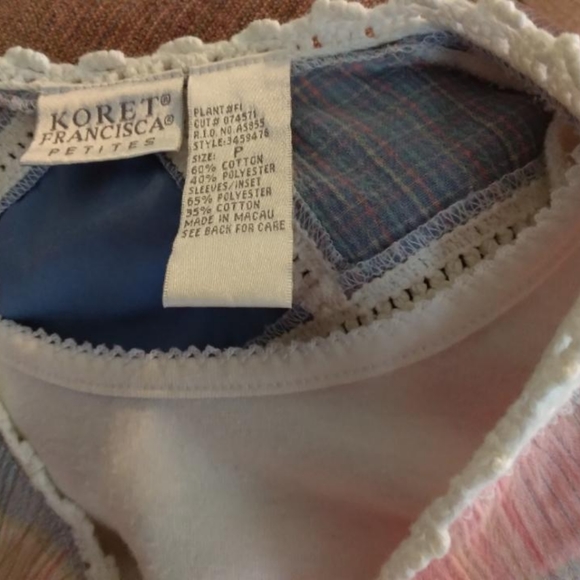 Koret | Tops | Koret Francisca Petite Shirt And Pant Set | Poshmark